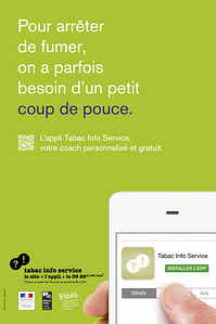 Nouvelles affiches pour Tabac Info Service | LOIRÉADD’